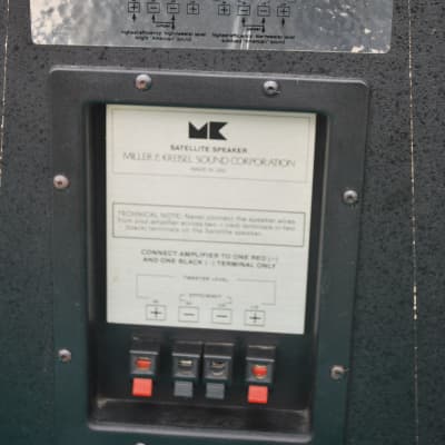 MILLER & KREISEL M&K Satellite II Bookshelf speakers LOOK & | Reverb