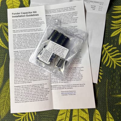 Fender Twin Reverb Capacitor Kit 1972-1976 | Reverb