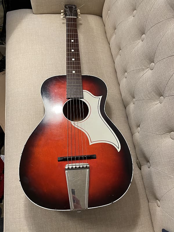 Vintage Silvertone Parlor Guitar | Reverb