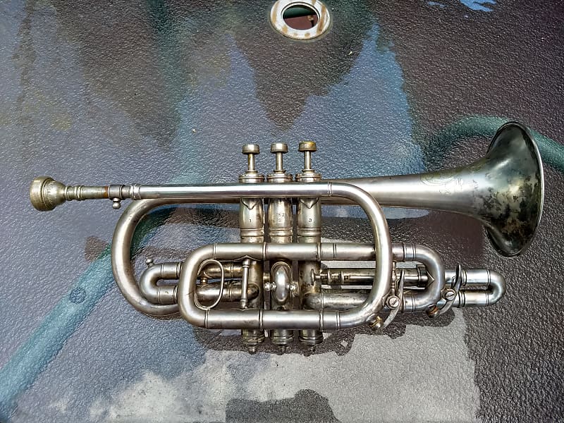 JW York and Sons Professional Cornet 1906 | Reverb