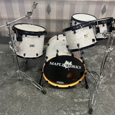 MapleWorks Custom 5-Piece Drum Set w/ DW Hardware | Reverb