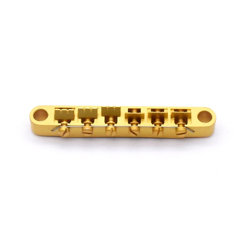 KD By AxLabs 12-String Tune-O-Matic Bridge - Satin Gold | Reverb