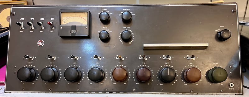 RCA BC-3C valve recording consolette with 3 mic inputs | Reverb
