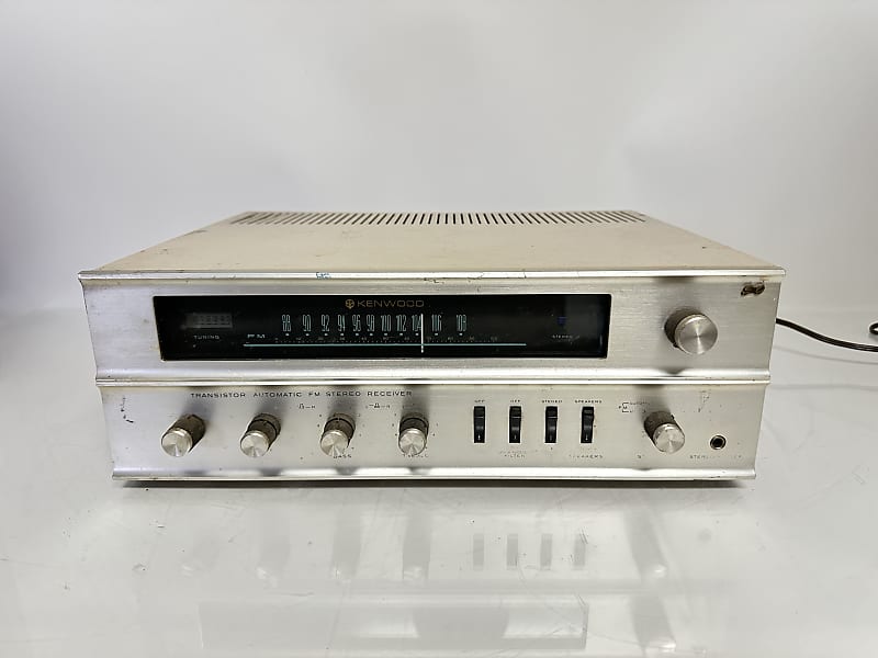 Vintage (1966) Kenwood TK-50 Transistor FM Stereo Receiver | Reverb