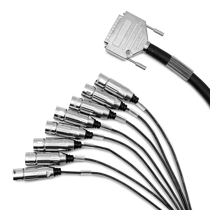 Funky Junk Digital Multicore AES D-Sub - XLRM Cable - 10m | Reverb