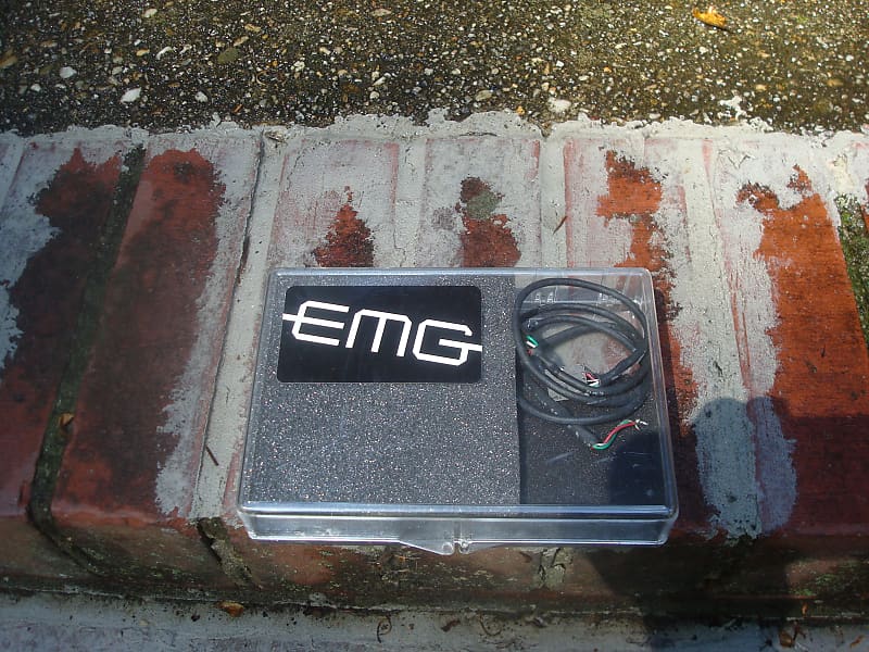 EMG H4 and H4A pickups and connectors ... both! 2000s Black | Reverb