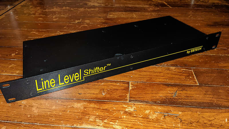 Ebtech LLS-8 Line Level Shifter, 19" Rack, TRS, 8 Channel | Reverb