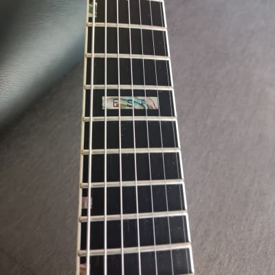 ESP Custom shop horizon 7 strings 2001 Trans green | Reverb