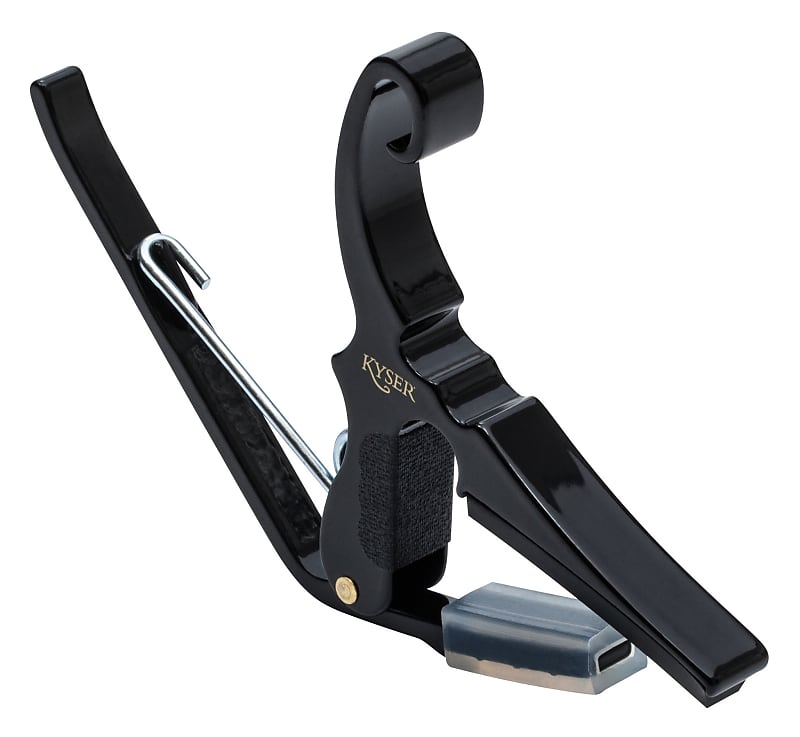 Kyser Quick-Change Drop-D Acoustic Guitar Capo | Reverb