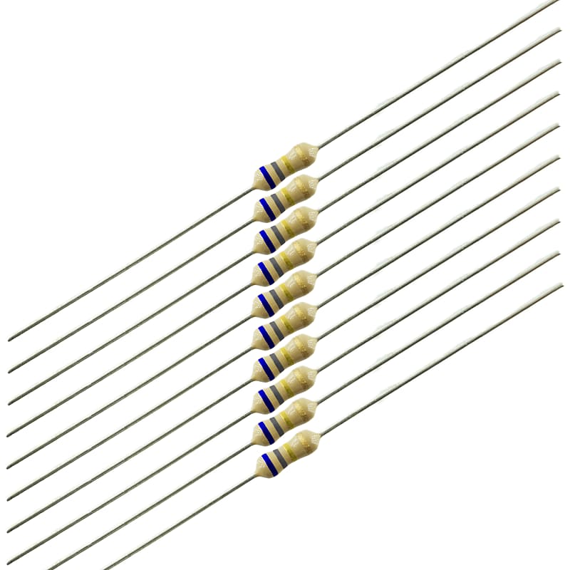 1/4 Watt Carbon Film Resistors, 680K ohm, 10 pieces | Reverb