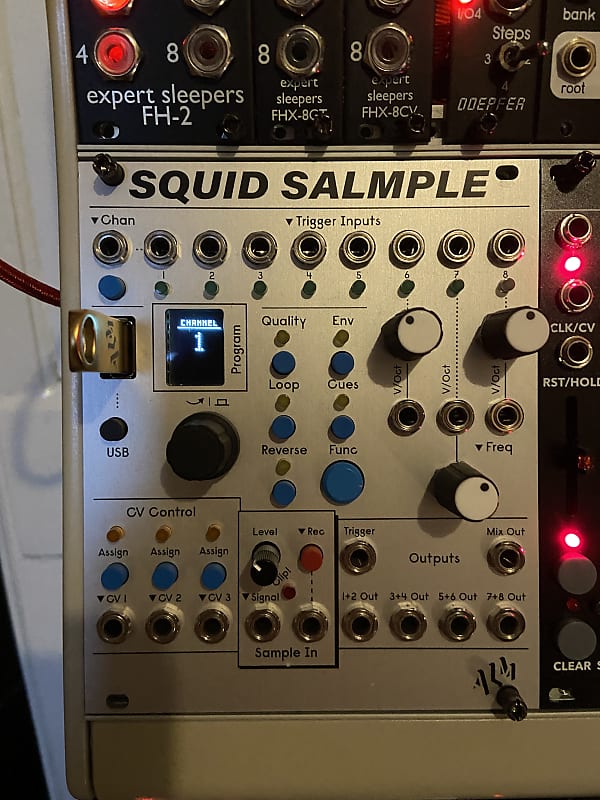 ALM/Busy Circuits Squid Salmple Eurorack Audio/CV Sampler | Reverb