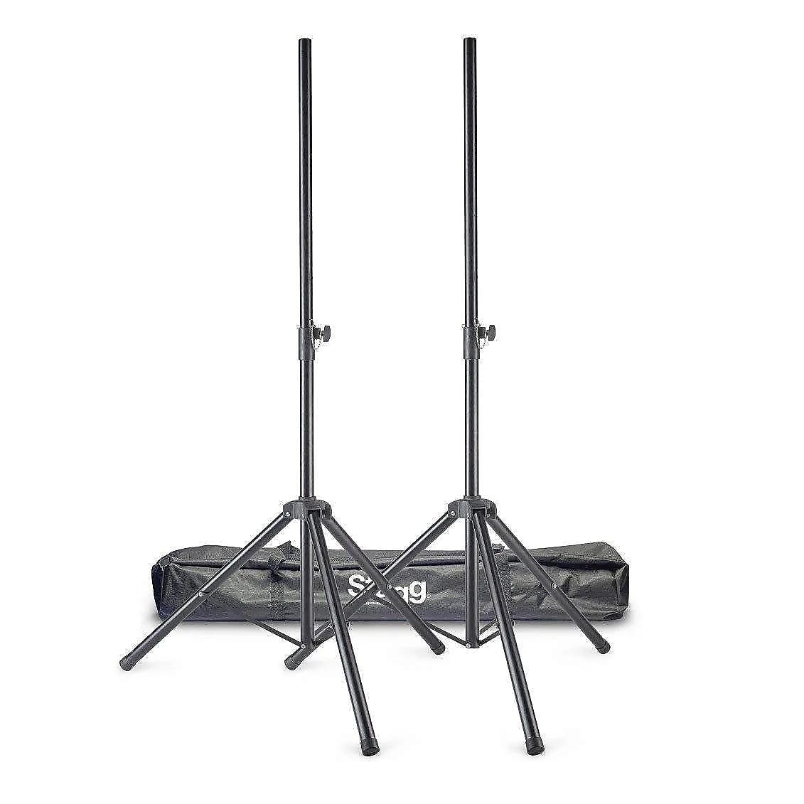 Stagg SPS-0620-SET Speaker Stands with Bag (2) | Reverb Canada
