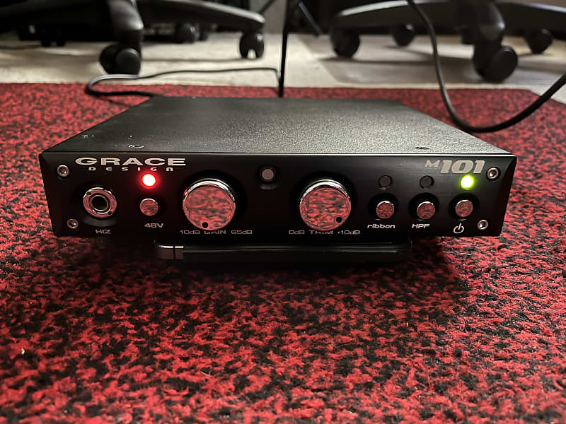 Grace Design M101 Single Channel Microphone/Instrument Preamp | Reverb