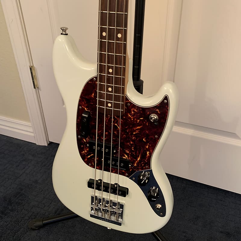 Fender Mustang PJ Bass - UPGRADED | Reverb