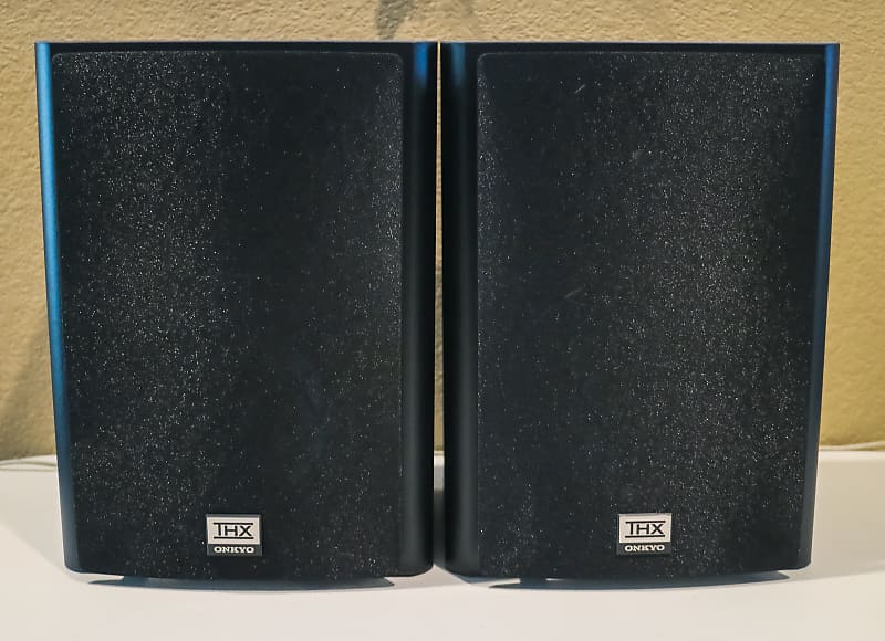 THX Onkyo SKR-980 Surround Left & Right Speakers Black | Reverb