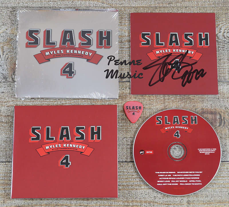 Slash 4 Signed CD | Reverb