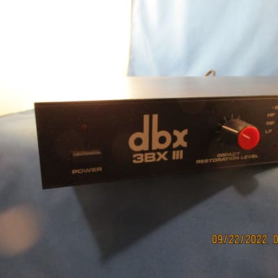 Vintage DBX 3 BX III 3 Band Dynamic Range Expander With | Reverb