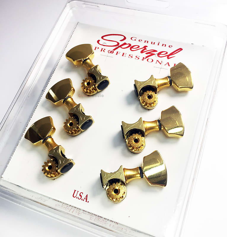 Sperzel 3x3 SOUND LOCK 3 Per Side Locking Guitar Tuners | Reverb UK