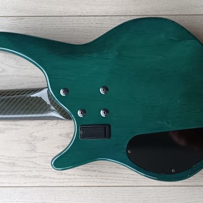 Status Graphite S1 Deluxe, 2004, Teal Muse-Chris | Reverb Australia