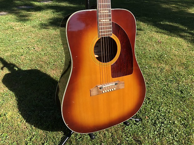 Vintage MIJ Dixon 695 Acoustic Guitar | Reverb