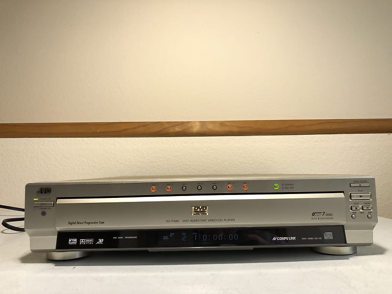 JVC XV-FA95 CD DVD Changer 7 Disc Player HiFi Stereo Dolby | Reverb