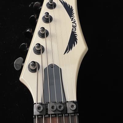 Dean Rusty Cooley RC7X Pearl White | Reverb