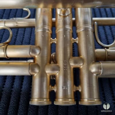 D. Calicchio L 1s ML goldplated trumpet, original case ! | Reverb