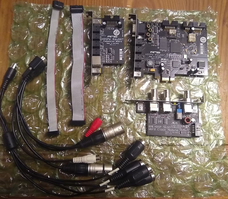 RME HDSPe RayDat + Word Clock Module (WCM) | Reverb