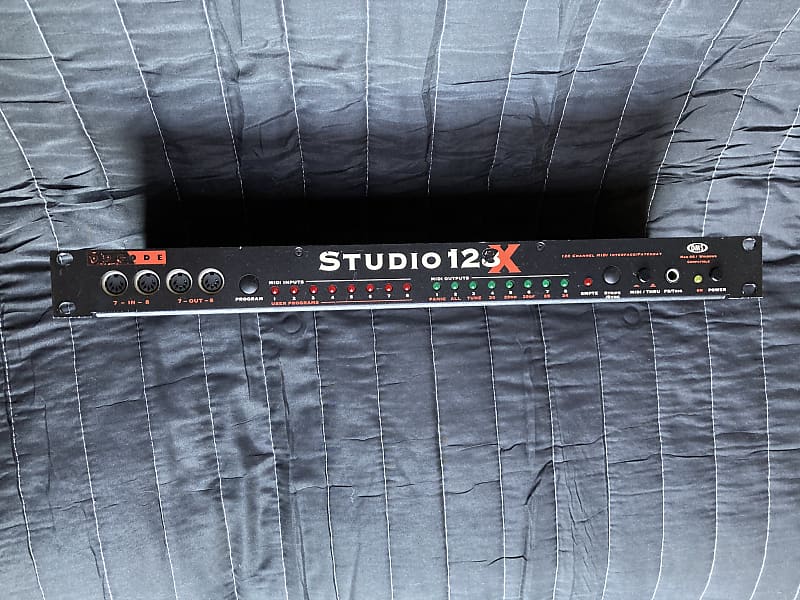 Opcode Studio 128x Intelligent MIDI Router and Patchbay | Reverb