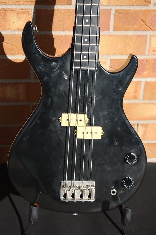 1980 Kramer XKB-20 4 String Bass-Black | Reverb UK