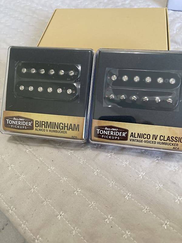 NEW - Tonerider Birmingham / Alnico IV Humbucker Pickup Set | Reverb