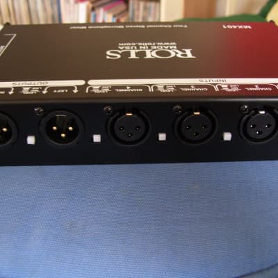 MX401 Four Channel XLR Stereo Mic or Line Mixer | Reverb