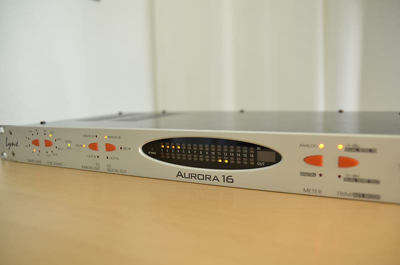 Lynx Aurora 16 AD/DA Mastering Converter w/MADI card | Reverb