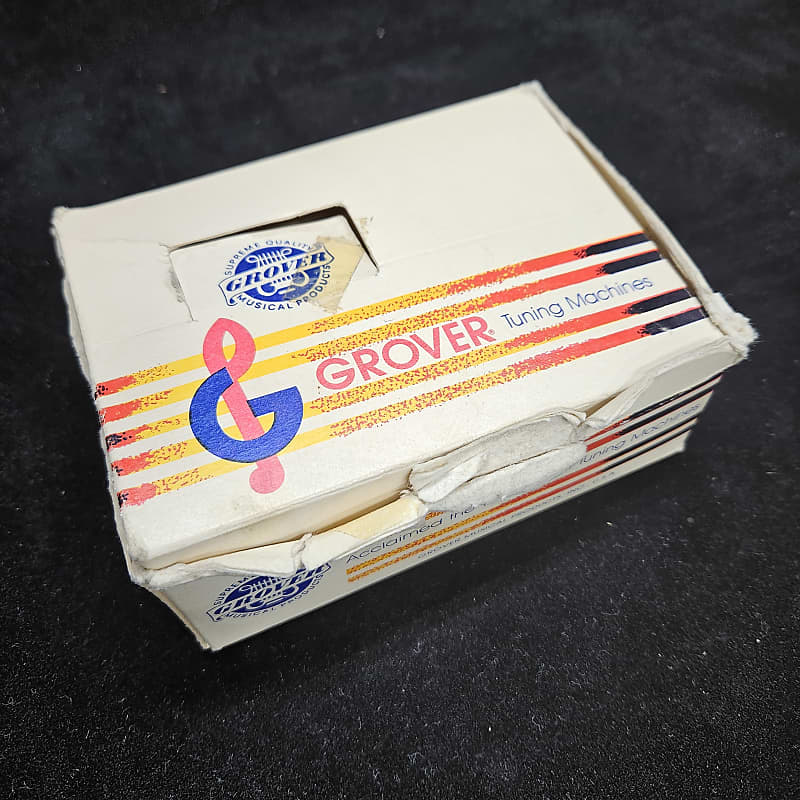 Grover Grover Deluxe Machine heads 1980 - Chrome | Reverb