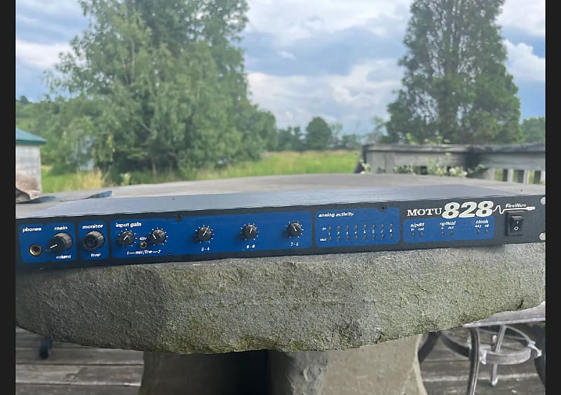 MOTU 828 Firewire 1970s | Reverb