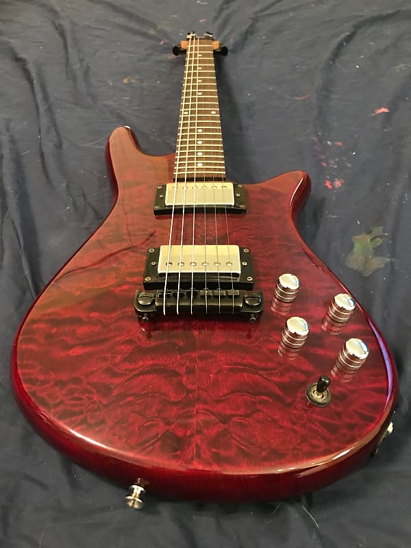 Spector Arc Pro 6 Red Flame Maple | Reverb