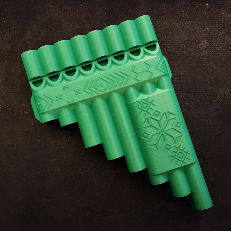 Green Pan Flute | Reverb