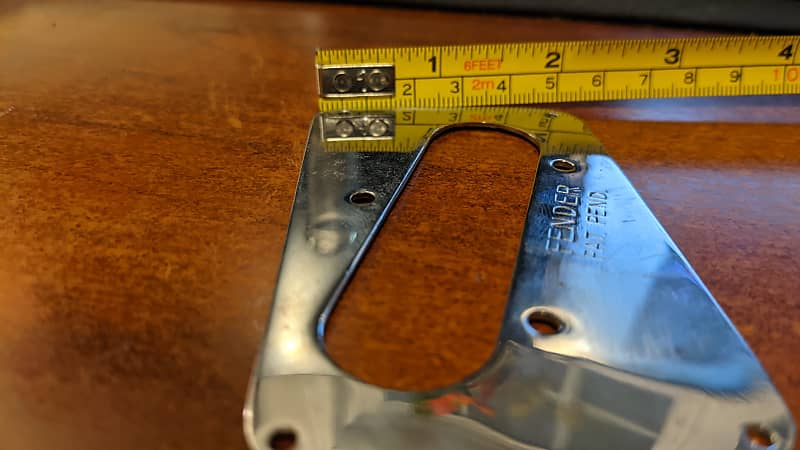 Fender Telecaster Pickup Ring for Bridge. Metal Chrome | Reverb