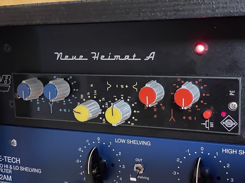 Neumann PE Equalizer pair racked gebraucht vintage - Black | Reverb
