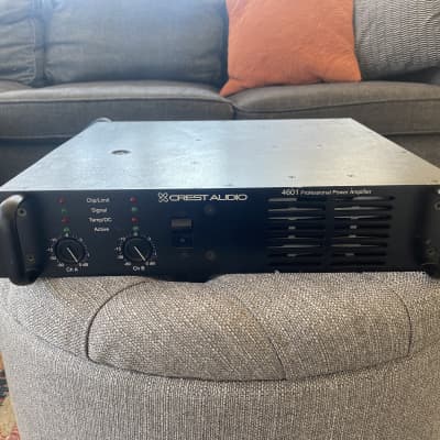 Crest Audio 4601 Power Amplifier late 1990s - Black | Reverb