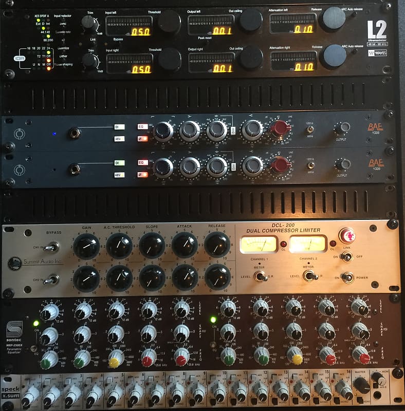 Sontec MEP-250EX Black Equalizer Mastering | Reverb
