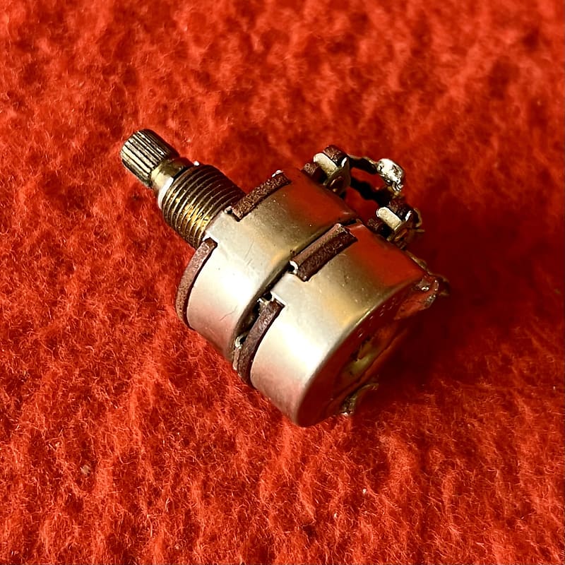 Fender CTS Dual 250k potentiometer 1969 - Jazz bass Fender | Reverb