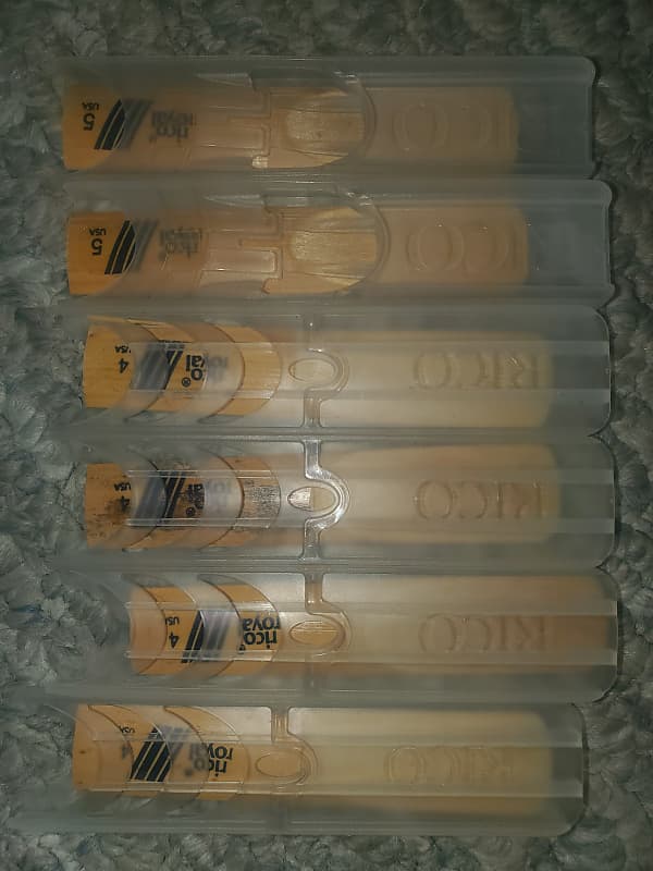 Rico Royal Tenor Sax Reeds | Reverb