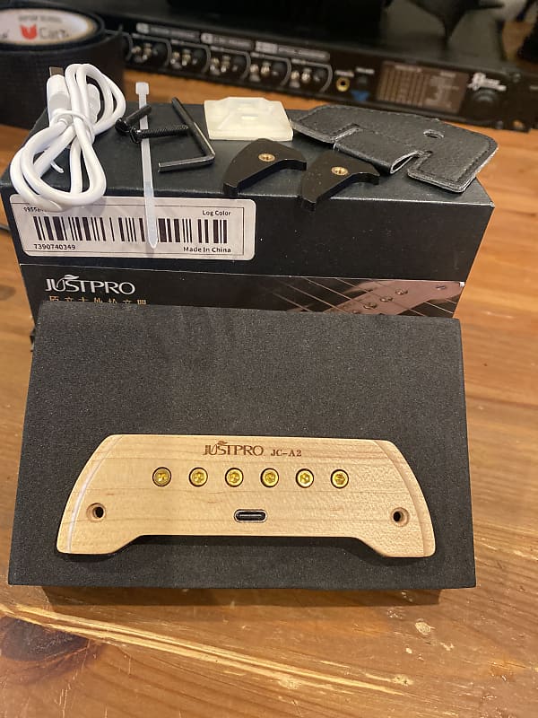 Justpro Jc-a2 2020s - pickup and condenser mic combo Natural | Reverb