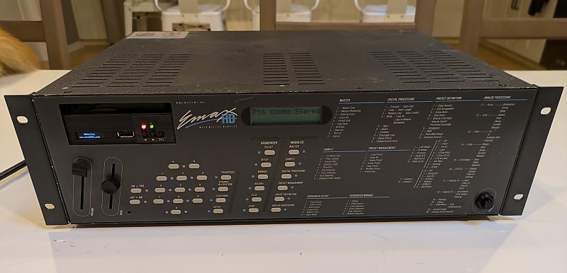 E-MU Emax HD Rack 12 bit Sampler Analog SSM Filters | Reverb