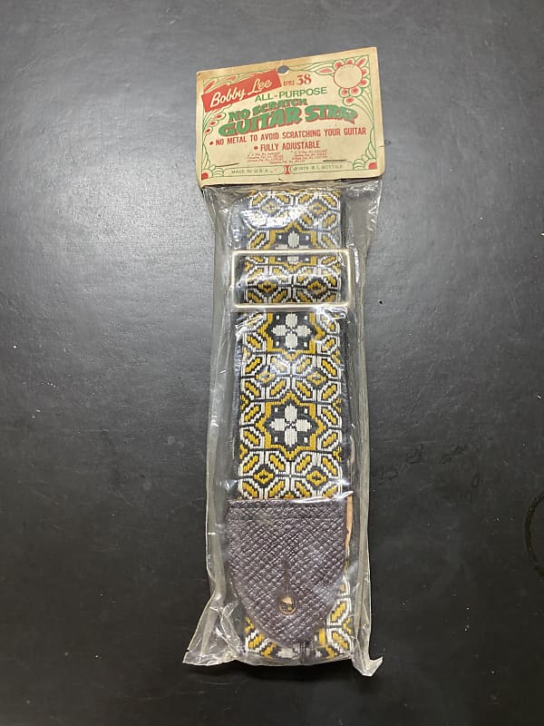 Vintage Bobby Lee Yellow “Octa-star” NIP Ace Style Guitar | Reverb