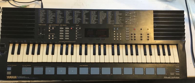 Yamaha PSS-680 MusicStation FM MIDI keyboard retro 80s | Reverb UK