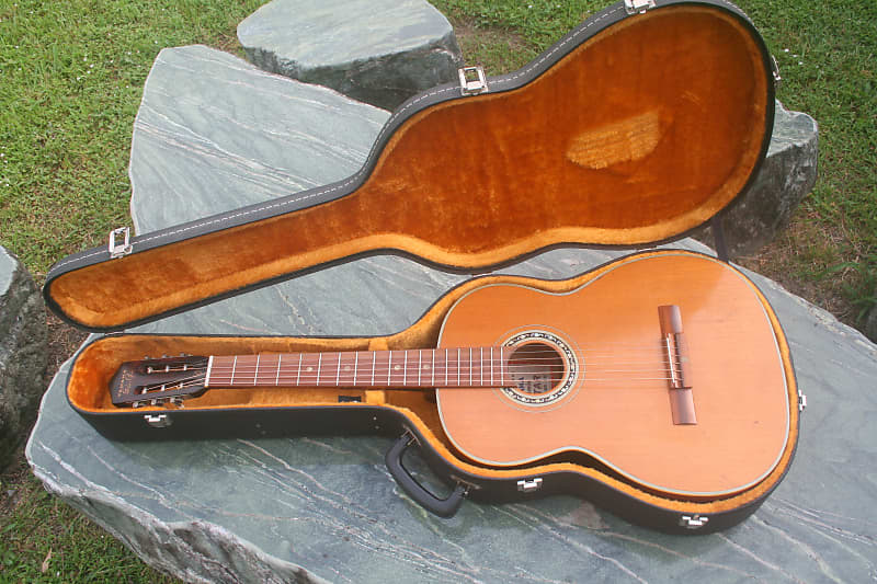 1963 Yamaha Nippon Gakki Dynamic ALL Solid Guitar No.40 Red | Reverb