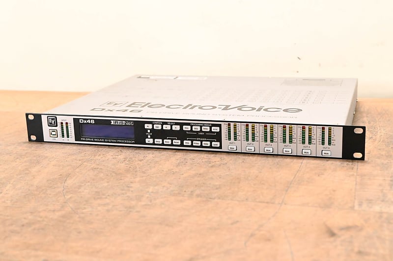 Electro-Voice (EV) Dx46 2-input 6-output Digital Sound System | Reverb