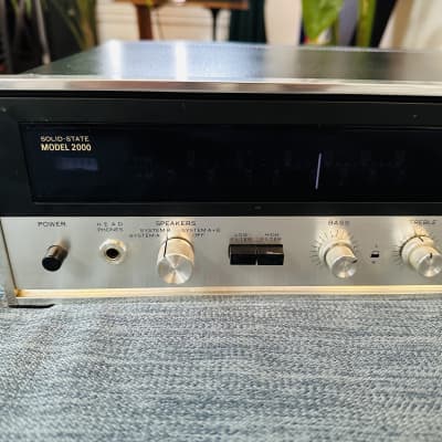 Sansui Solid State Model 2000 Tuner Amplifier 1960's-70's | Reverb